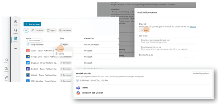 Sharing Your Copilot Agents – Mikko Koskinen